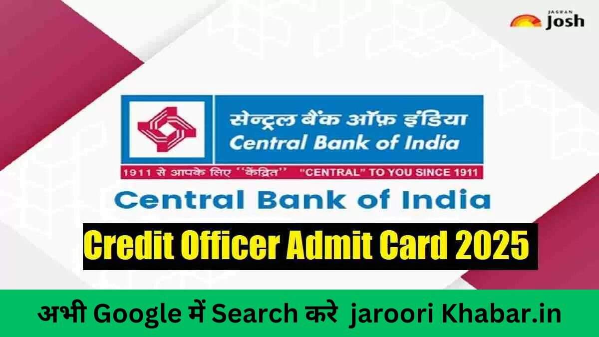 Download Your CBI Credit Officer Admit Card 2025: Step-by-Step Guide