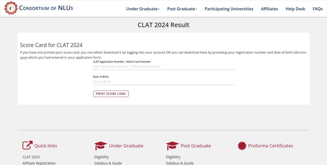 CLAT 2024 Result Live: NLUs Scorecards Released Today! Check Now