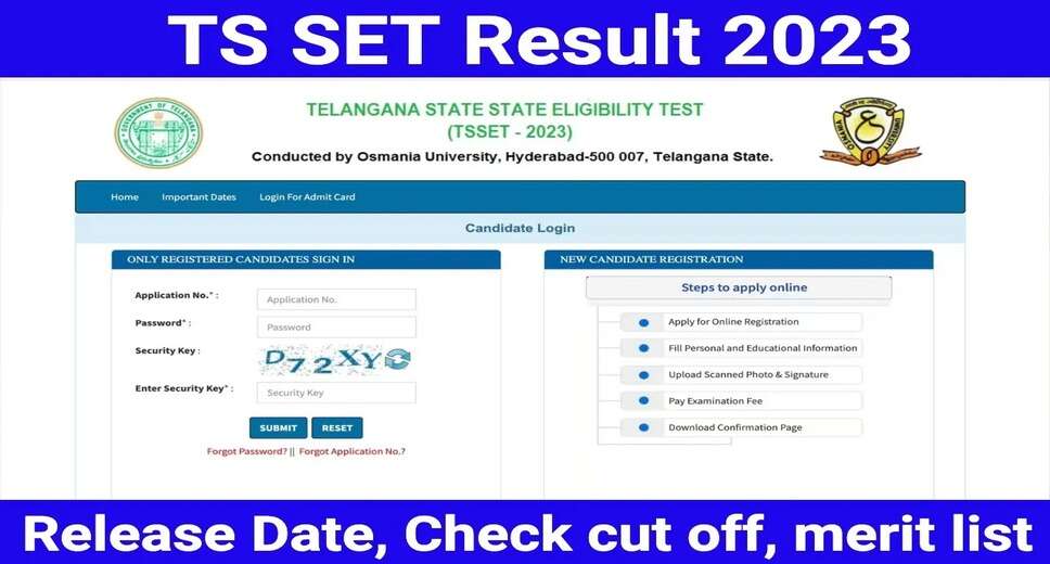 TS SET Result 2023 Out: Check Your Score & Cut-Off Marks Now TS SET Result 2023 Out: Check Your Score & Cut-Off Marks Now