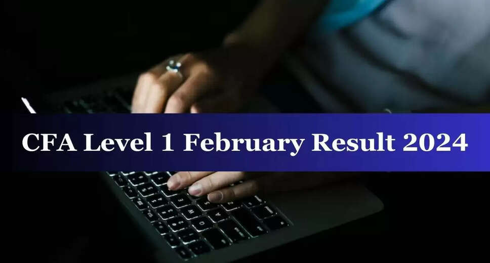 CFA Institute Releases Level 1 February 2024 Exam Results: Steps to ... CFA Institute Releases Level 1 February 2024 Exam Results: Steps to ...