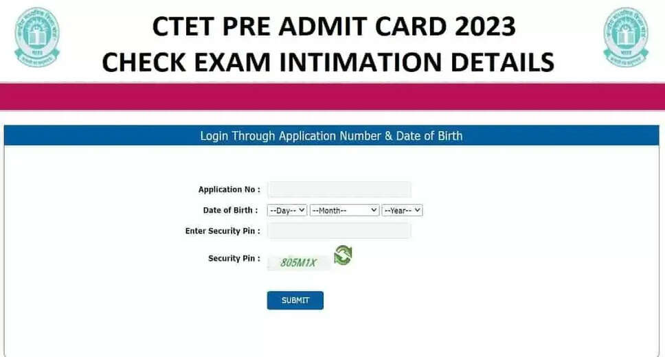 CTET Exam City Intimation Slip 2024 Out Soon at ctet.nic.in: Check Tentative Release Date