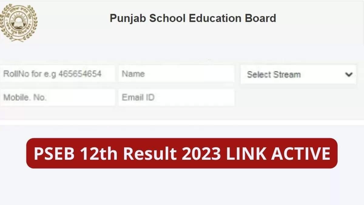 PSEB Class 12 Result 2025: Step-by-Step Guide to Download Punjab Board ...