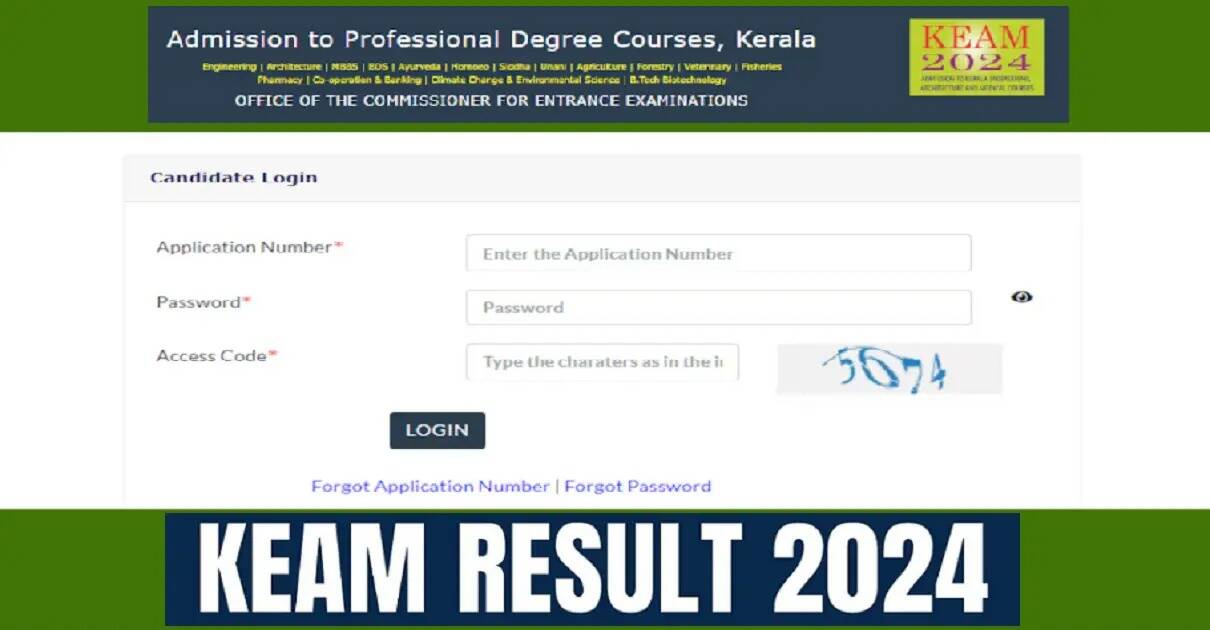 KEAM 2024 Exam Results Declared: How to Download Rank Card from cee ...