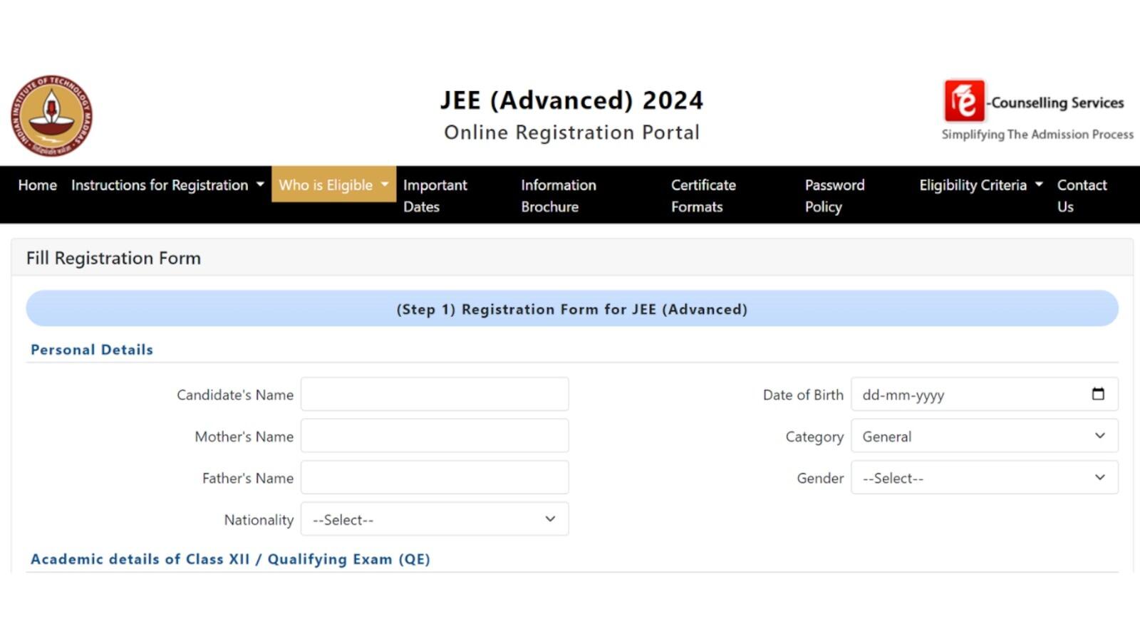 JEE Advanced AAT 2024 Registration Starts on June 9 at jeeadv.ac.in ...