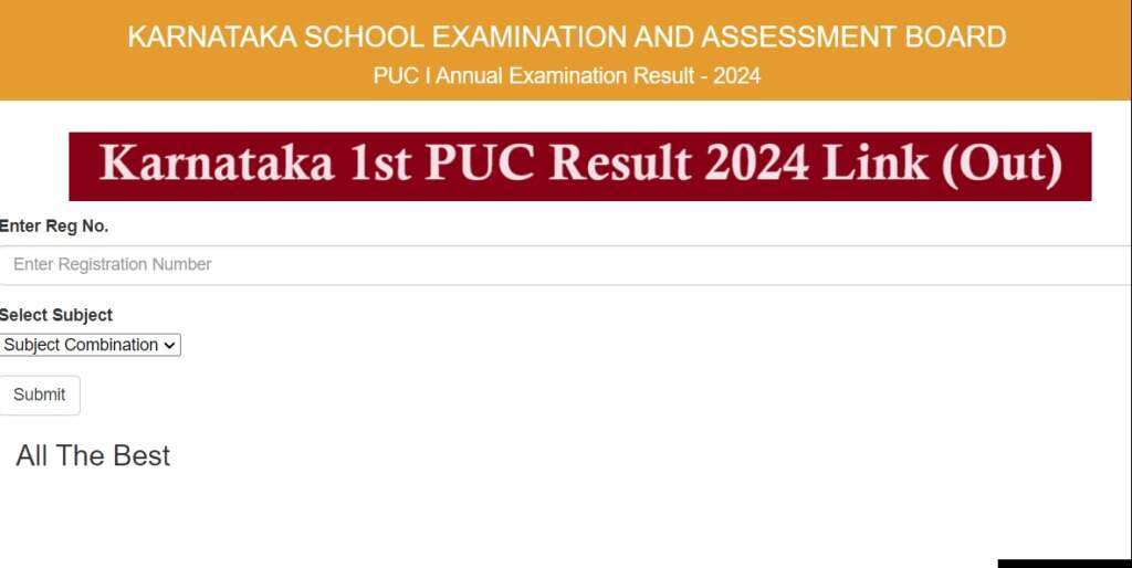 Karnataka PUC I Results 2024 Declared Today: Know Passing Marks ...