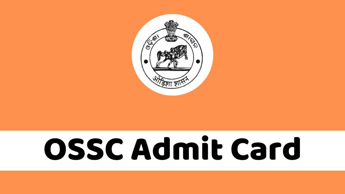 OSSC Junior Stenographer Prelims Admit Card 2024 Released: Download Now! OSSC Junior Stenographer Prelims Admit Card 2024 Released: Download Now!