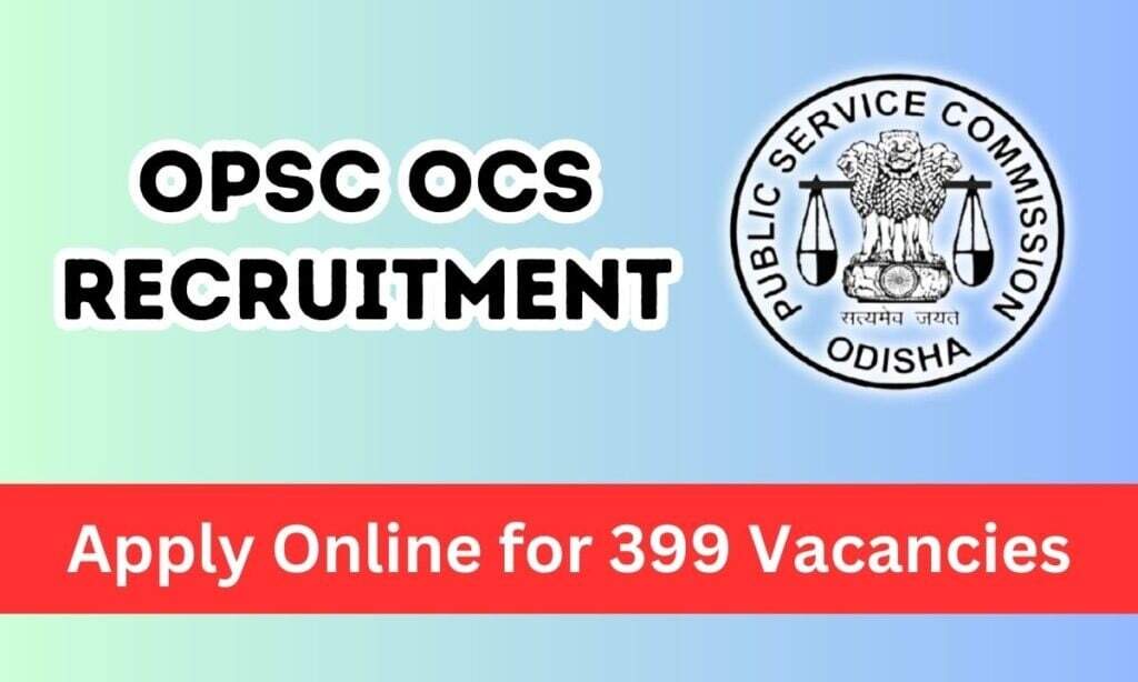 Apply Online for OPSC OMFS Exam 2024: Odisha Municipal Finance Services ...