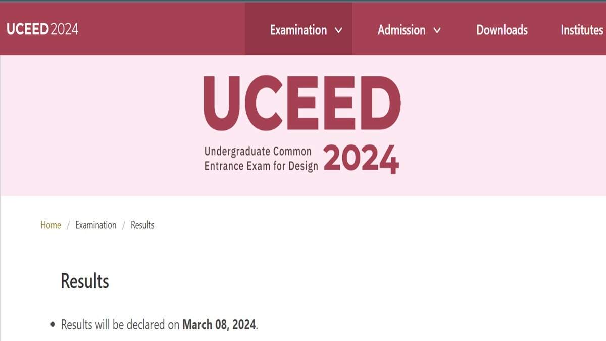 UCEED 2024 Result Declared Today! Check Your Scores Now at uceed.iitb.ac.in