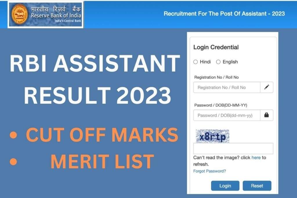 RBI Assistant Result 2023: Direct Link to Download Prelims Merit List Released