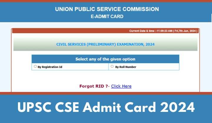 UPSC CSE Mains Admit Card 2024: Direct Download Link Available