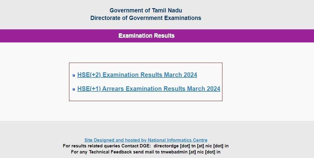 TN HSC 12th Results 2024 Out Now: Pass Percentage 94.56%, 100% Result ...